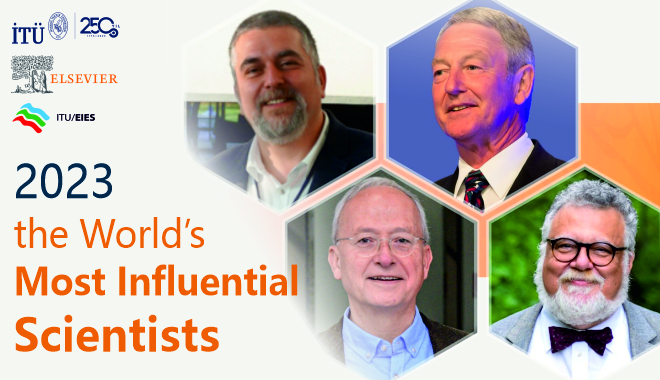 4 of Our Faculty Members in the World’s Most Influential Scientists List